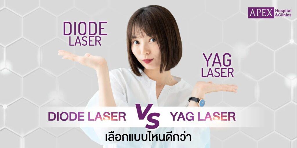 Diode laser VS YAG ต่างกันอย่างไร ประสิทธิภาพตัวไหนดีกว่า